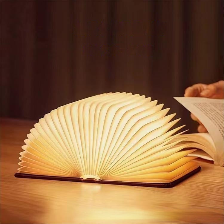 Foldable LED Book Lamp with Rechargeable Design – Anna Hayes